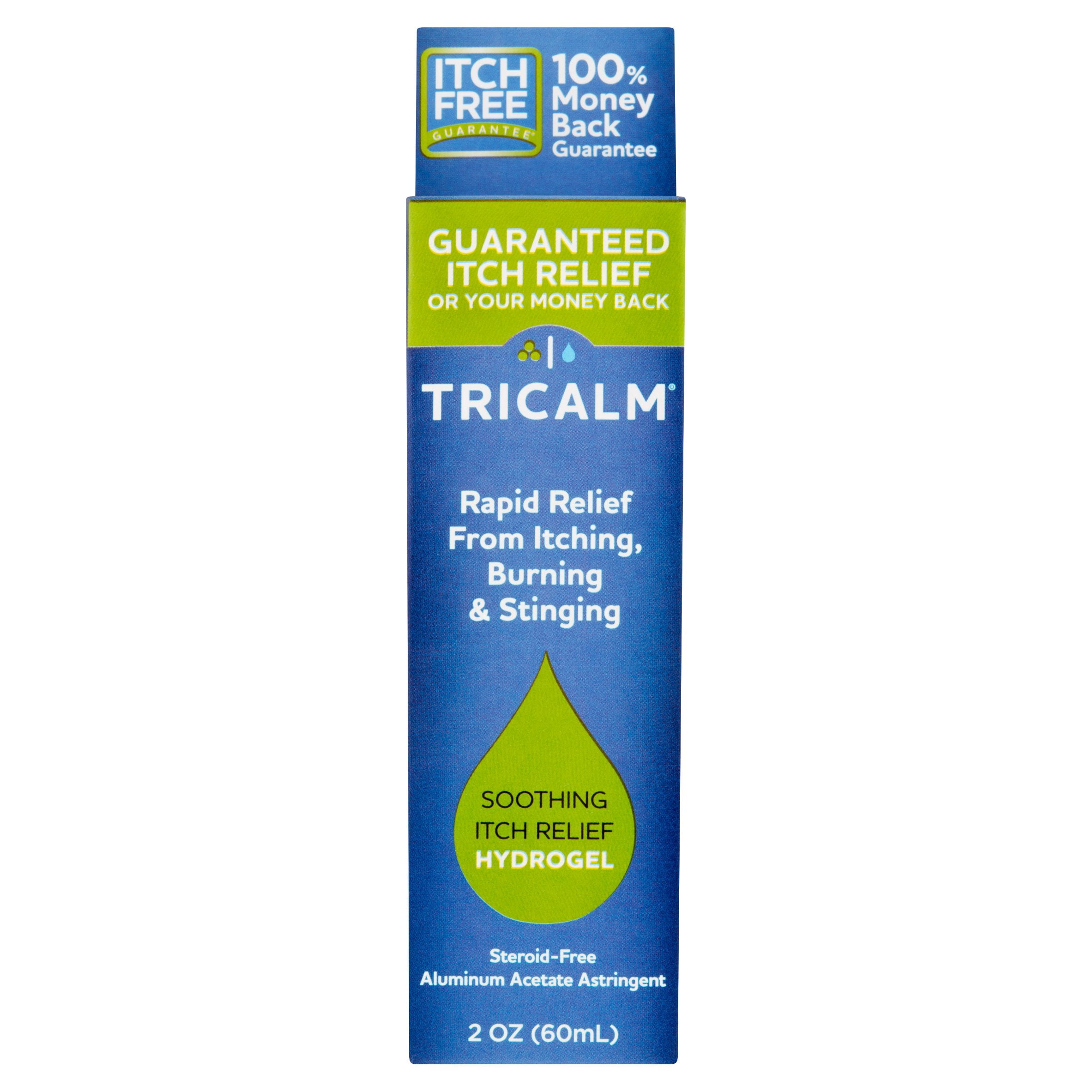 TriCalm Steroid Free Soothing Itch Relief Hydrogel, 2 fl oz - Walmart.com
