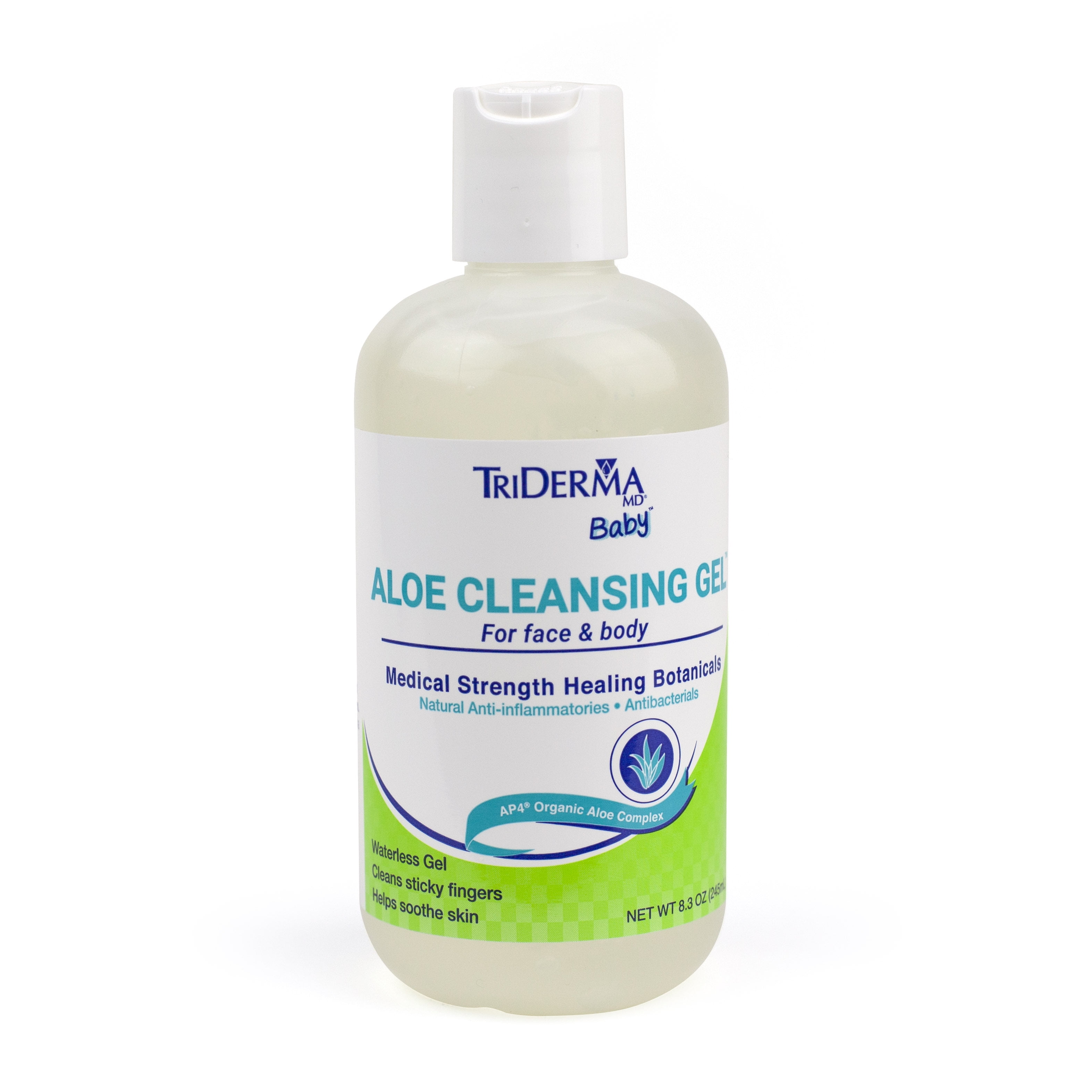 TriDerma Baby Aloe Cleansing Gel, Waterless Cleanser Helps Soothe and ...