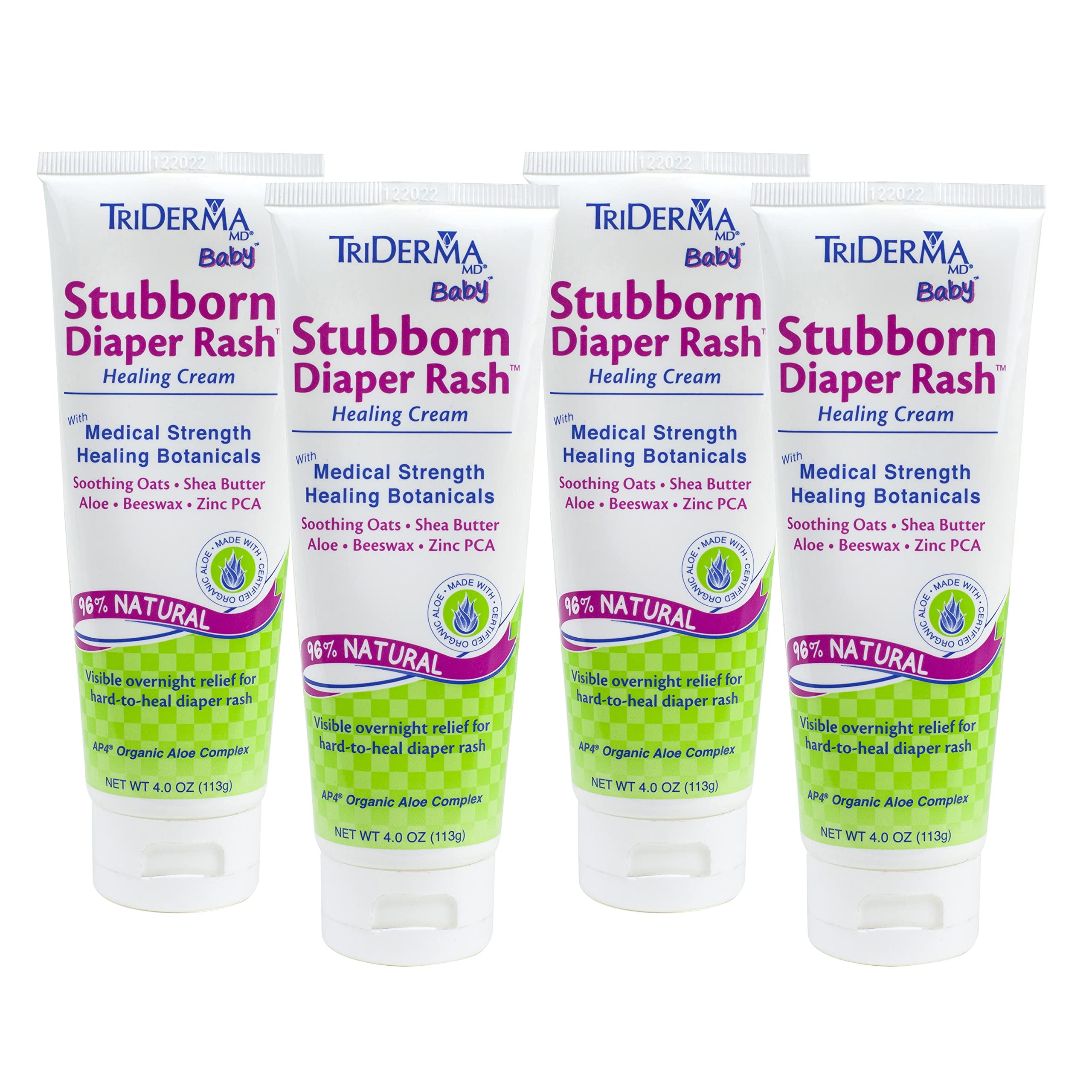 TriDerma MD Baby Stubborn Diaper Rash Healing Cream, Healing for Hard ...