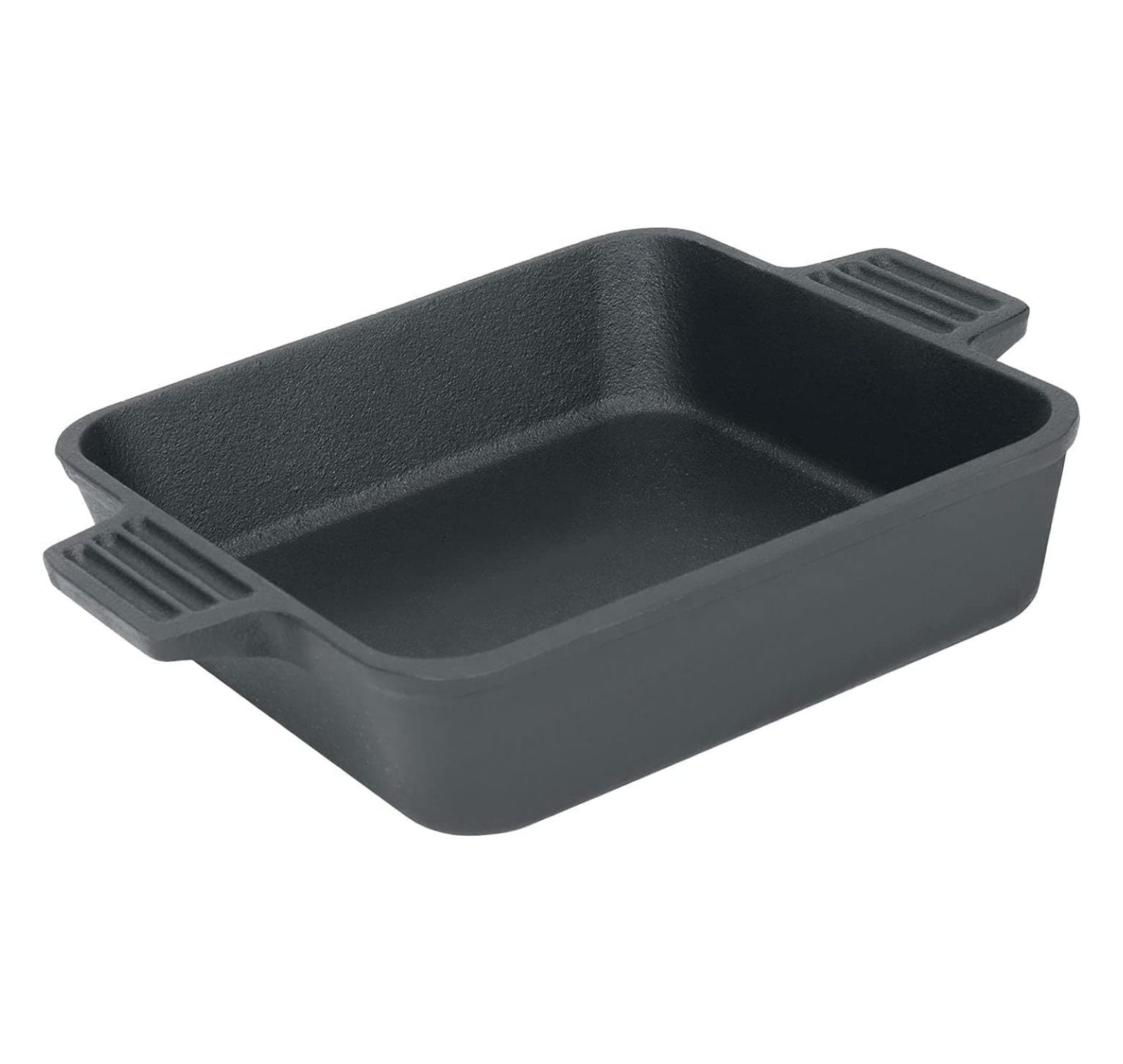 TriGol 7472 8-in Cast Iron Square Cake Pan Ideal For Baking Cornbread ...