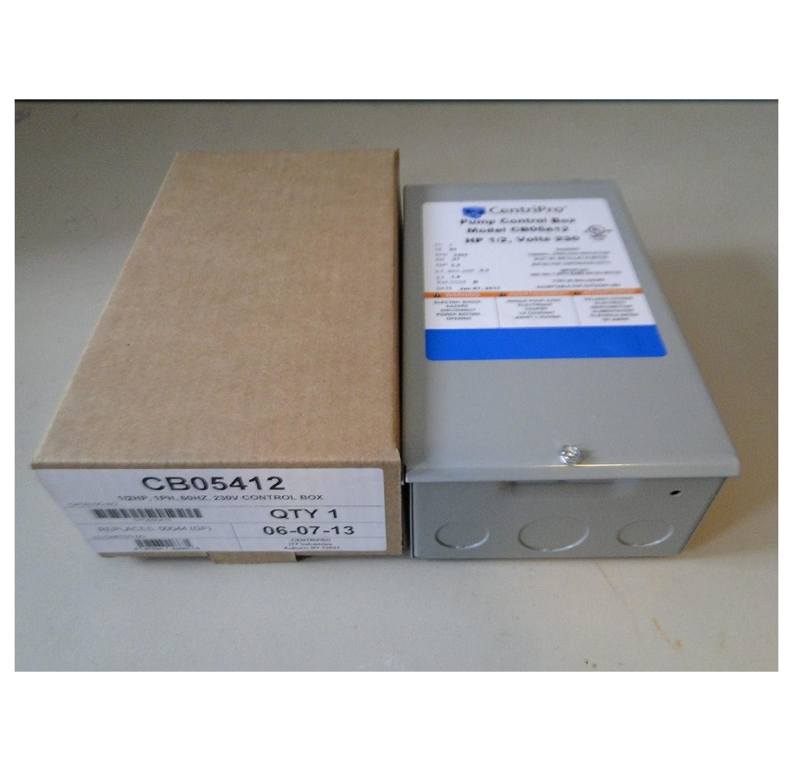 TriGol CentriPro 1/2 230V CONTROL BOX SUBMERSIBLE WATER WELL PUMP ...