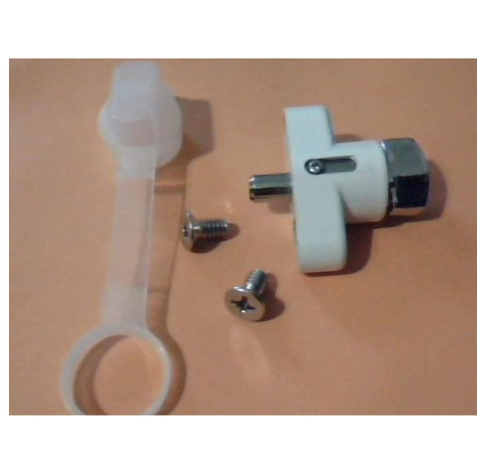 TriGol HV Thumb Turn Lock Kit, Push Pin, Shutter Hardware Part, White ...