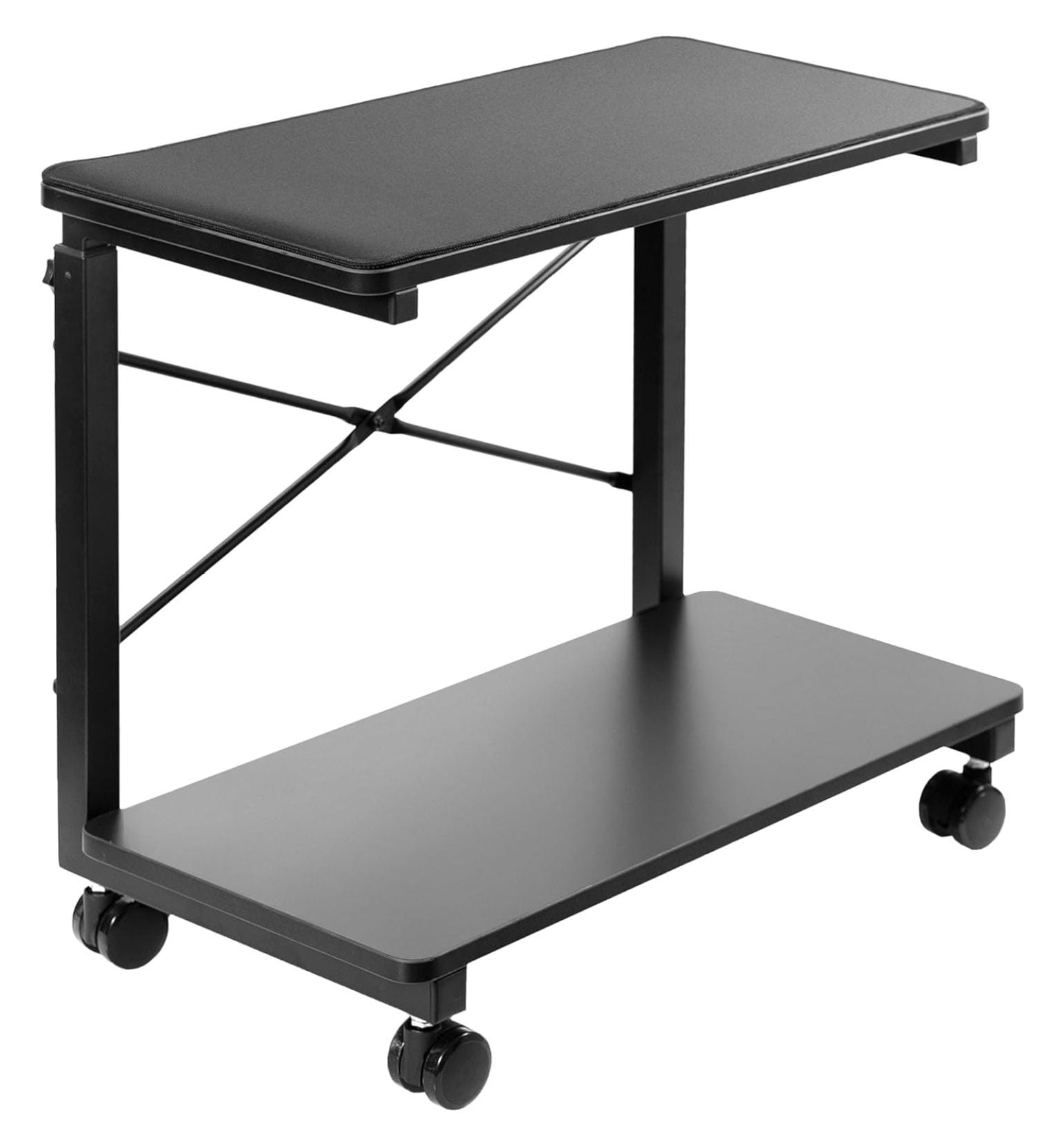 TriGol Mobile Adjustable PC Cart with Storage, Premium CPU Holder, Fits ...