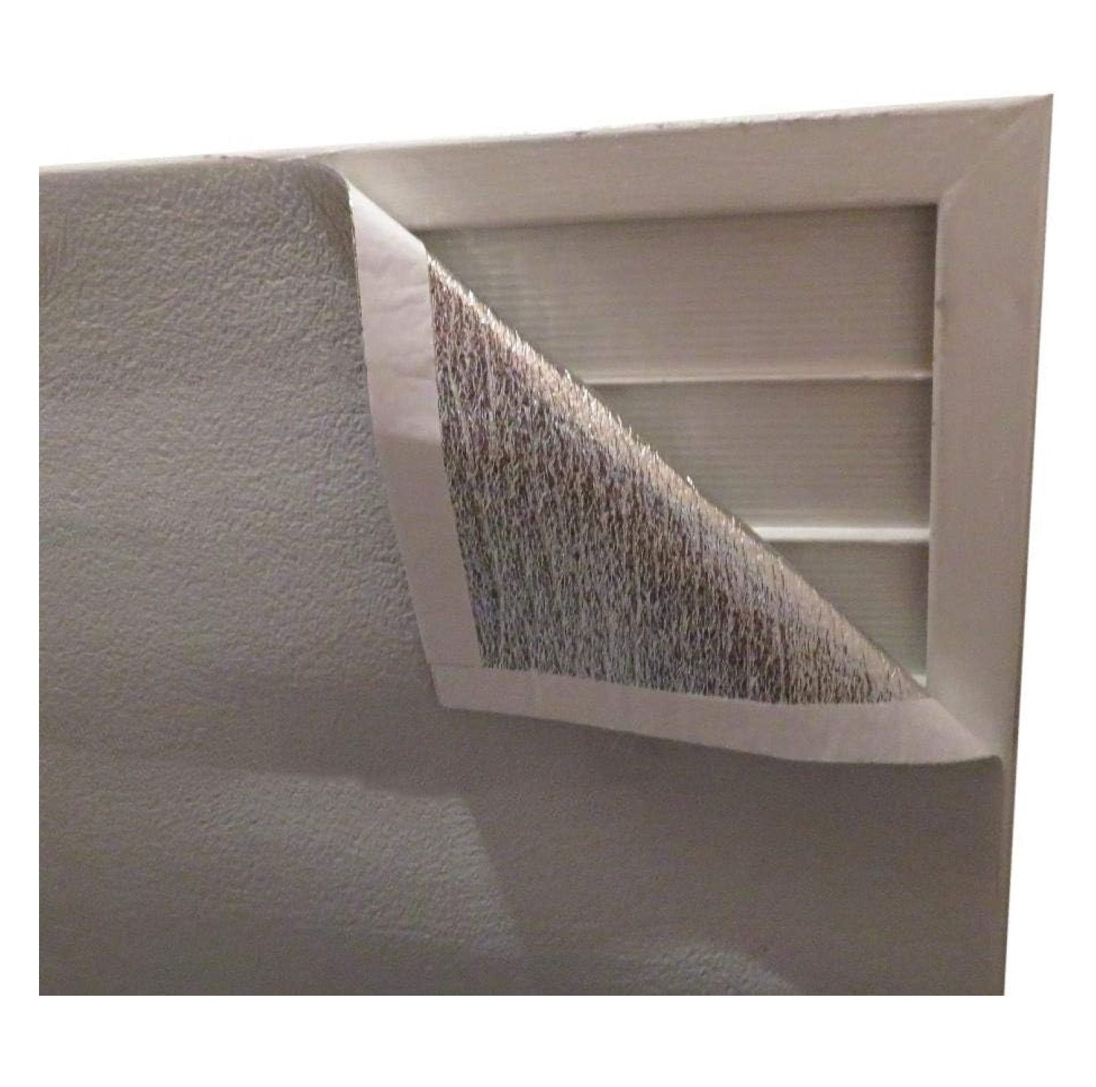 TriGol Residential Fan Shutter Cover Attic Exhaust Vent Stop Sealer ...