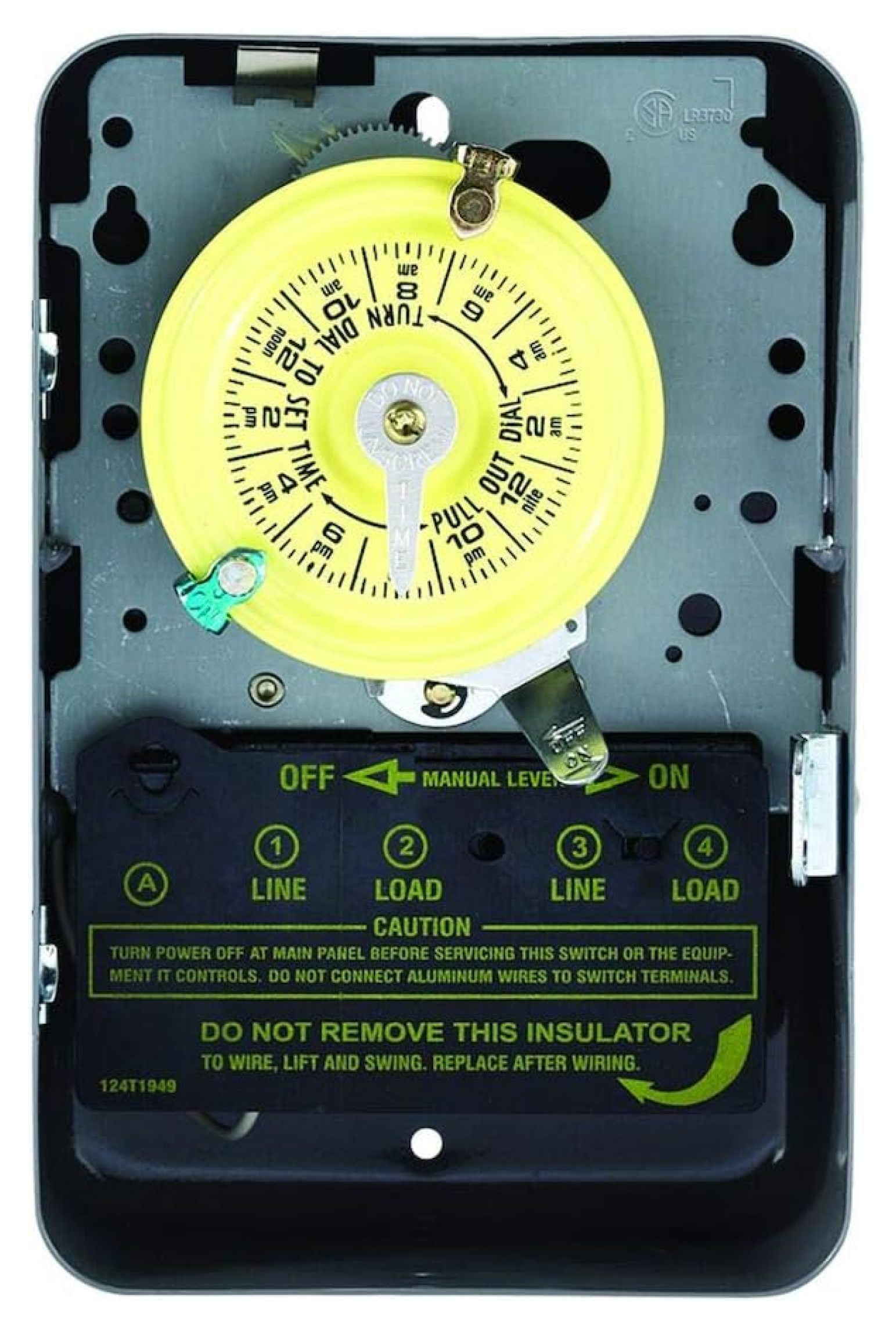 TriGol T103 Mechanical Time Switch, Gray - Walmart.com