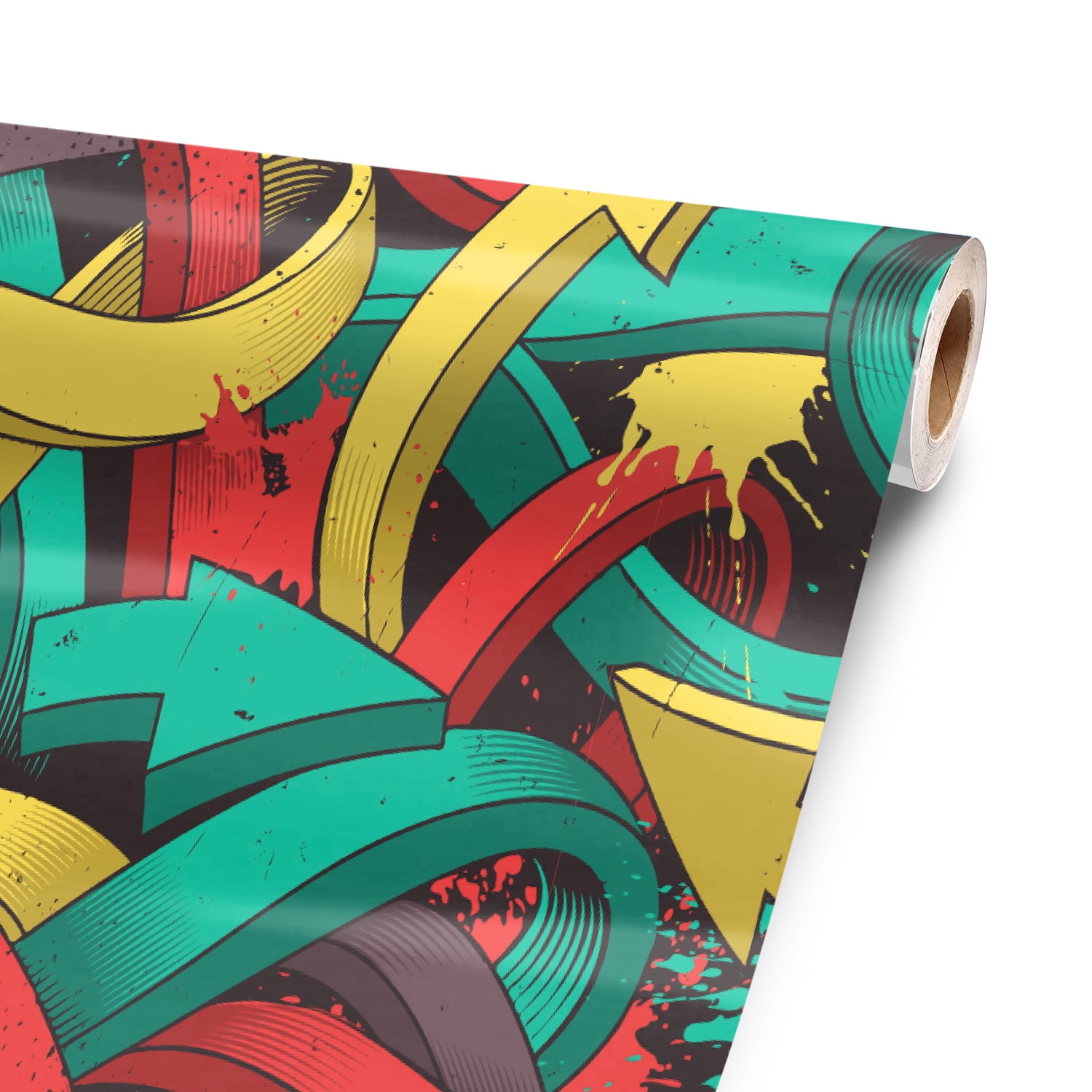 Triadic Arrows 12” x 52” Vinyl Wrap Sheet for large or custom items ...