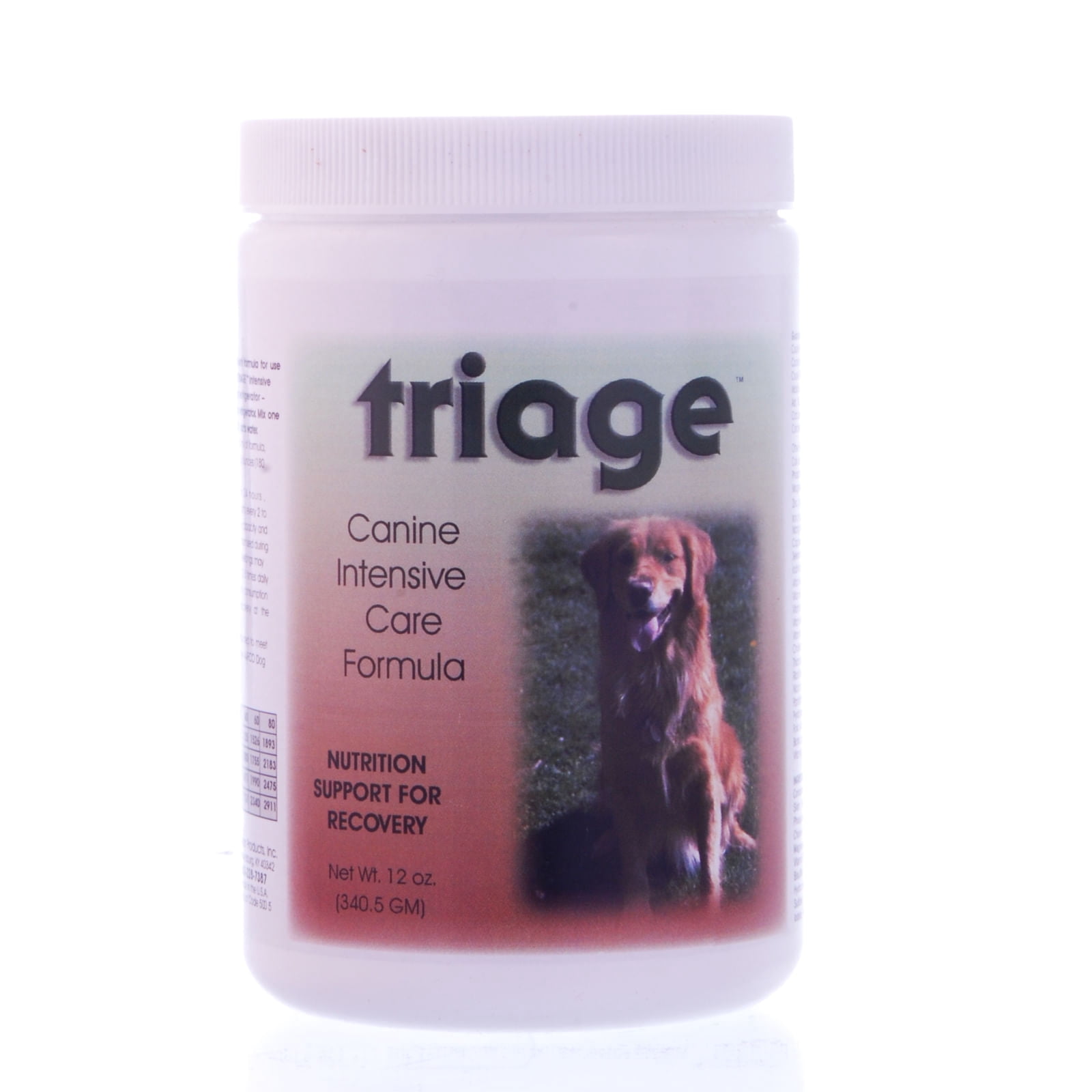 Triage Canine Intensive Care Formula 12oz - Walmart.com