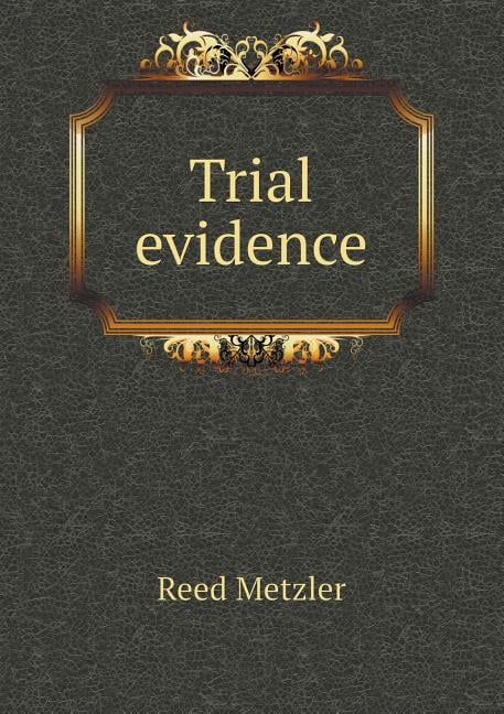 Trial evidence (Paperback) - Walmart.com