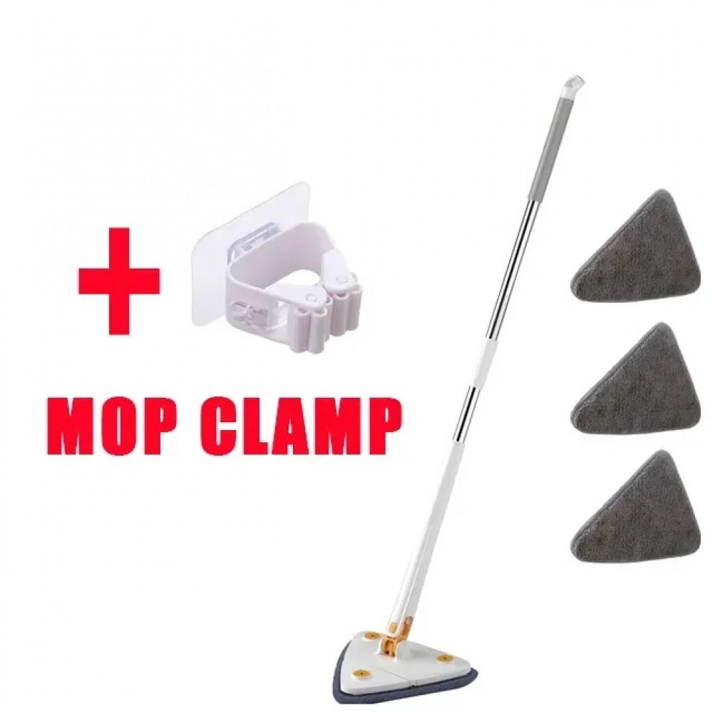 Triangle 360 Cleaning Mop Adjustable Telescopic Household Ceiling ...