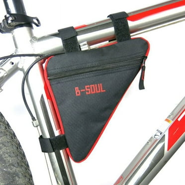 Bushwhacker Ketchum Black - Bicycle Frame Bag w/ Reflective Trim ...