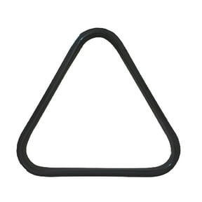 "GSE Games & Sports Expert 8-Ball Triangle Billiard Ball Rack, Black ...