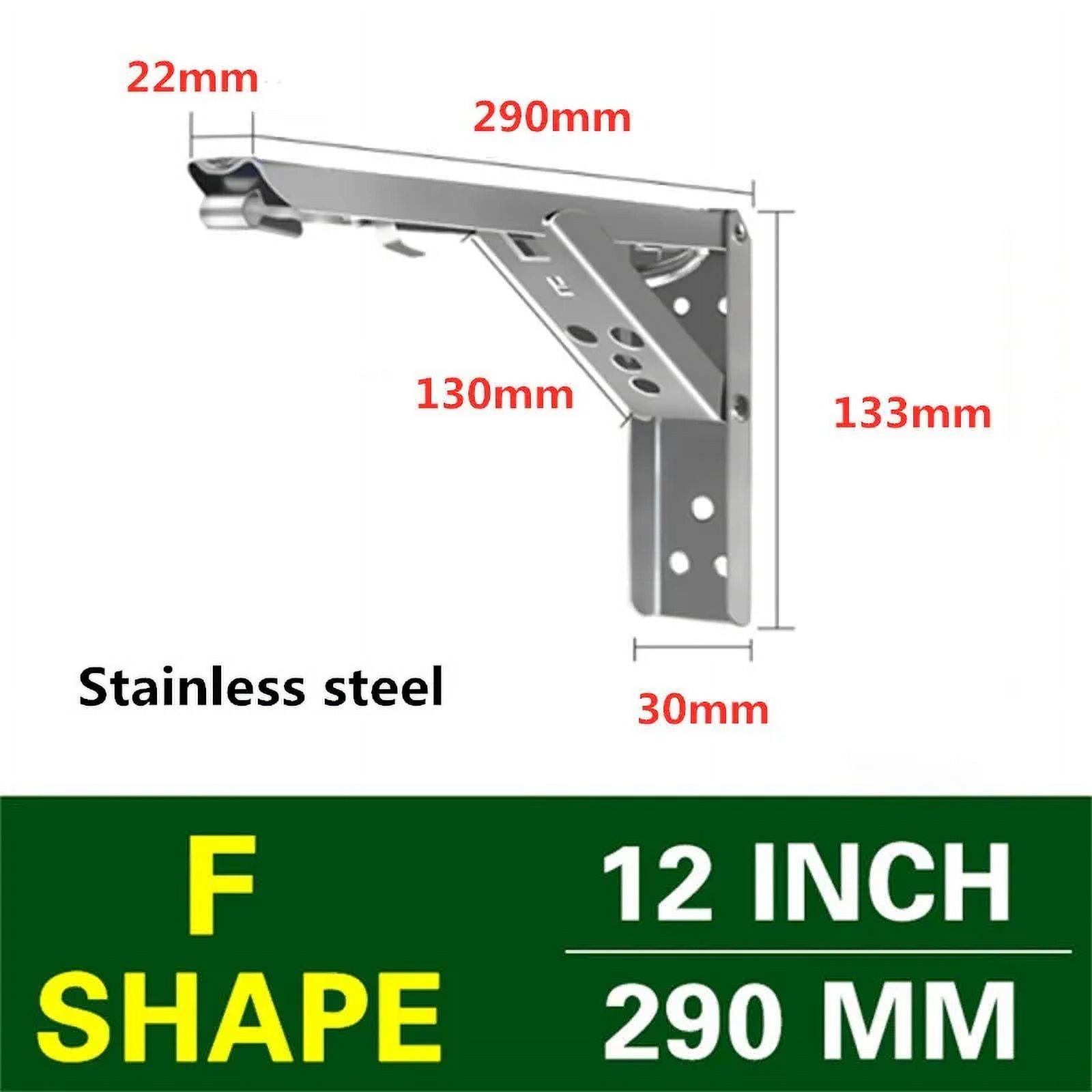 Triangle Bracket Folding Angle Heavy Support Adjustable Wall Mounted ...
