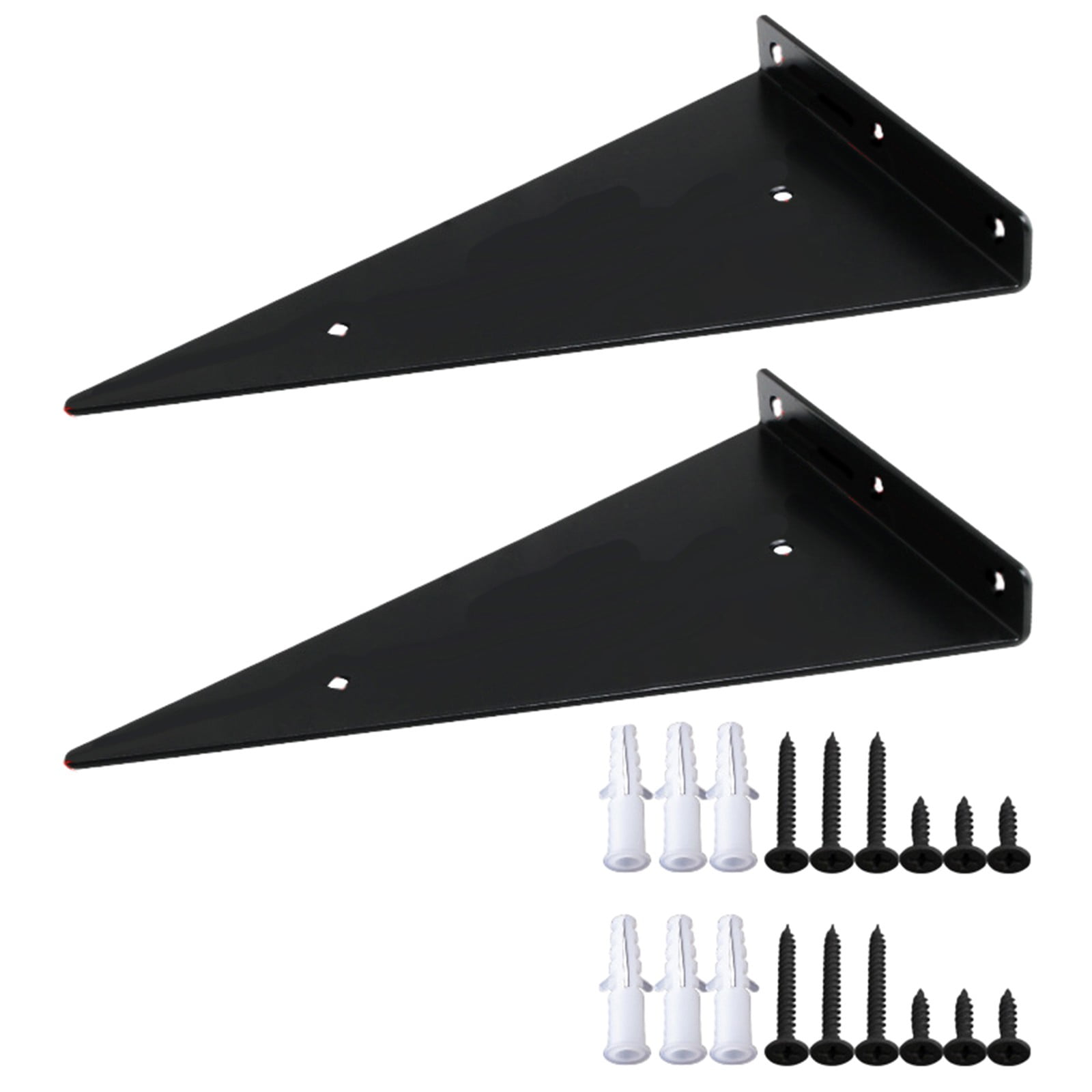 Triangle Bracket Support Wall Shelves Mount Tripod Partition Right ...