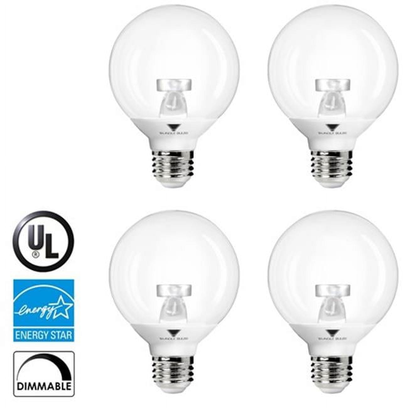 Triangle Bulbs T97201-4 6 Watt G25 LED Bulb Warm White 3000K 40 Watt ...
