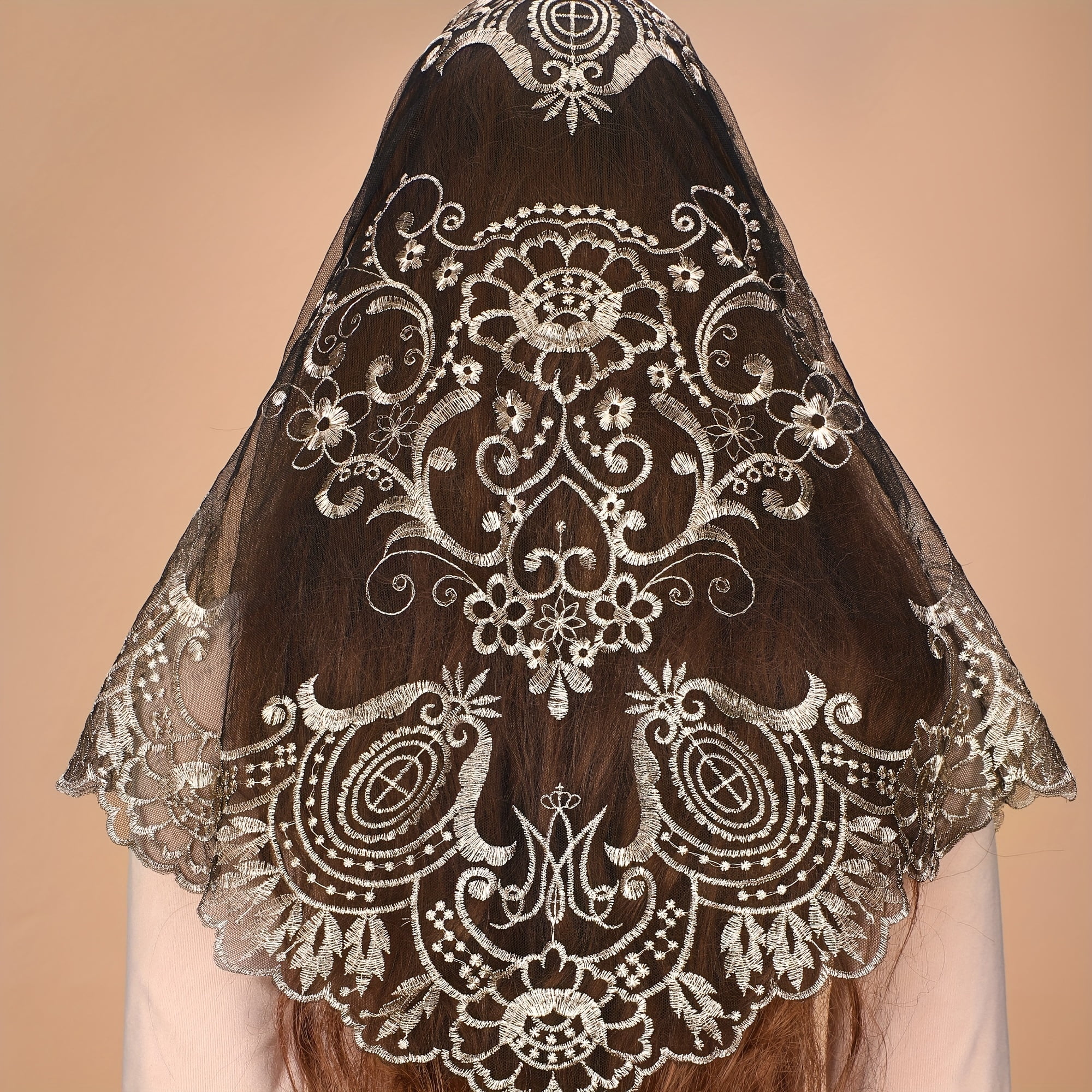 Veils For Women Wedding Bozidol Catholic Church Veil Chapel Mantilla ...