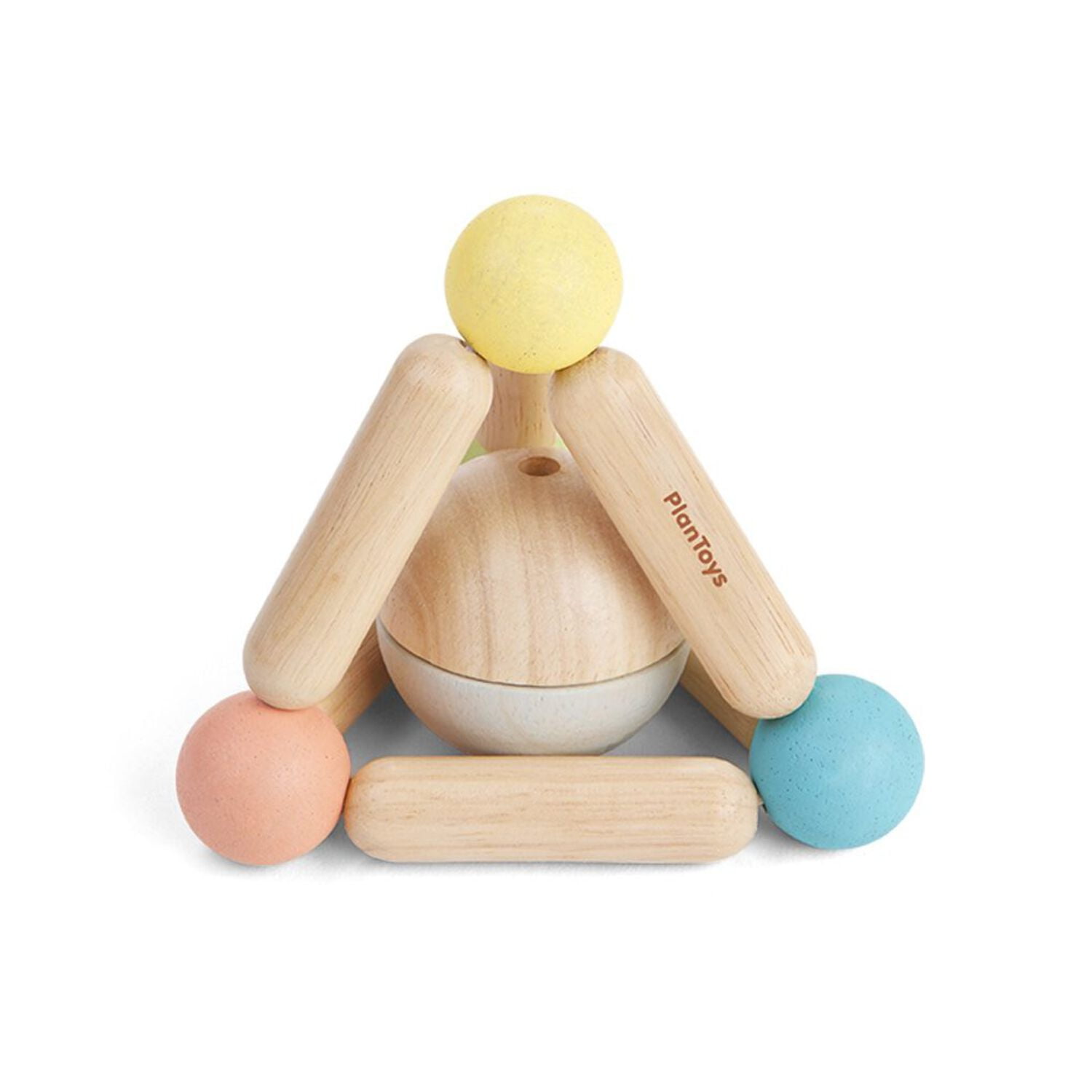 PlanToys Triangle Clutching Toy - Pastel - Walmart.com