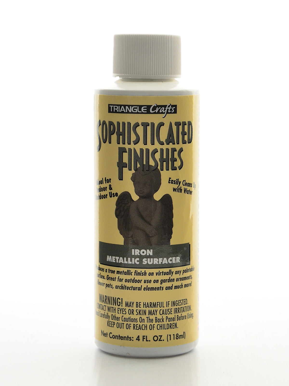 Triangle Coatings Sophisticated Finishes Metallic Surfacers, 4 Oz, Iron ...