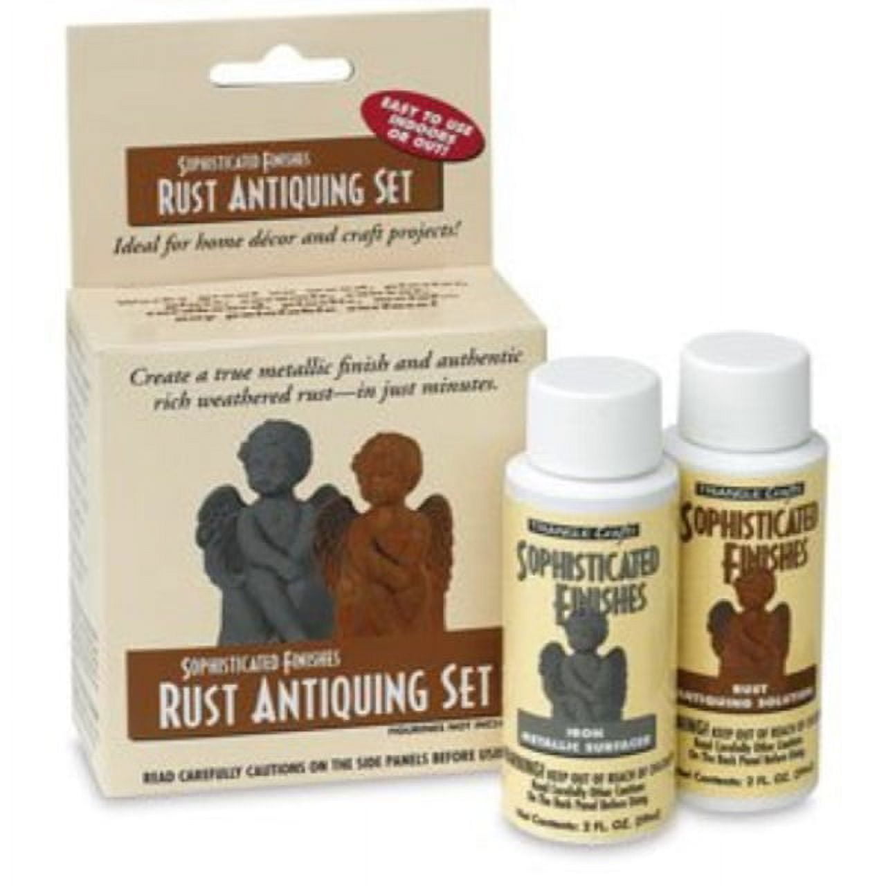 Triangle Coatings Sophisticated Finishes Rust Antiquing Set - Walmart.com