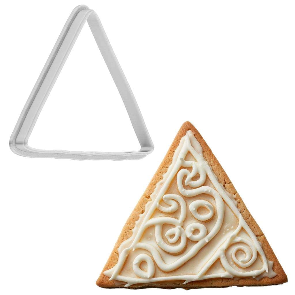 Triangle Cookie Cutter 4 Inch Made in USA by WONDERTORY - Walmart.com