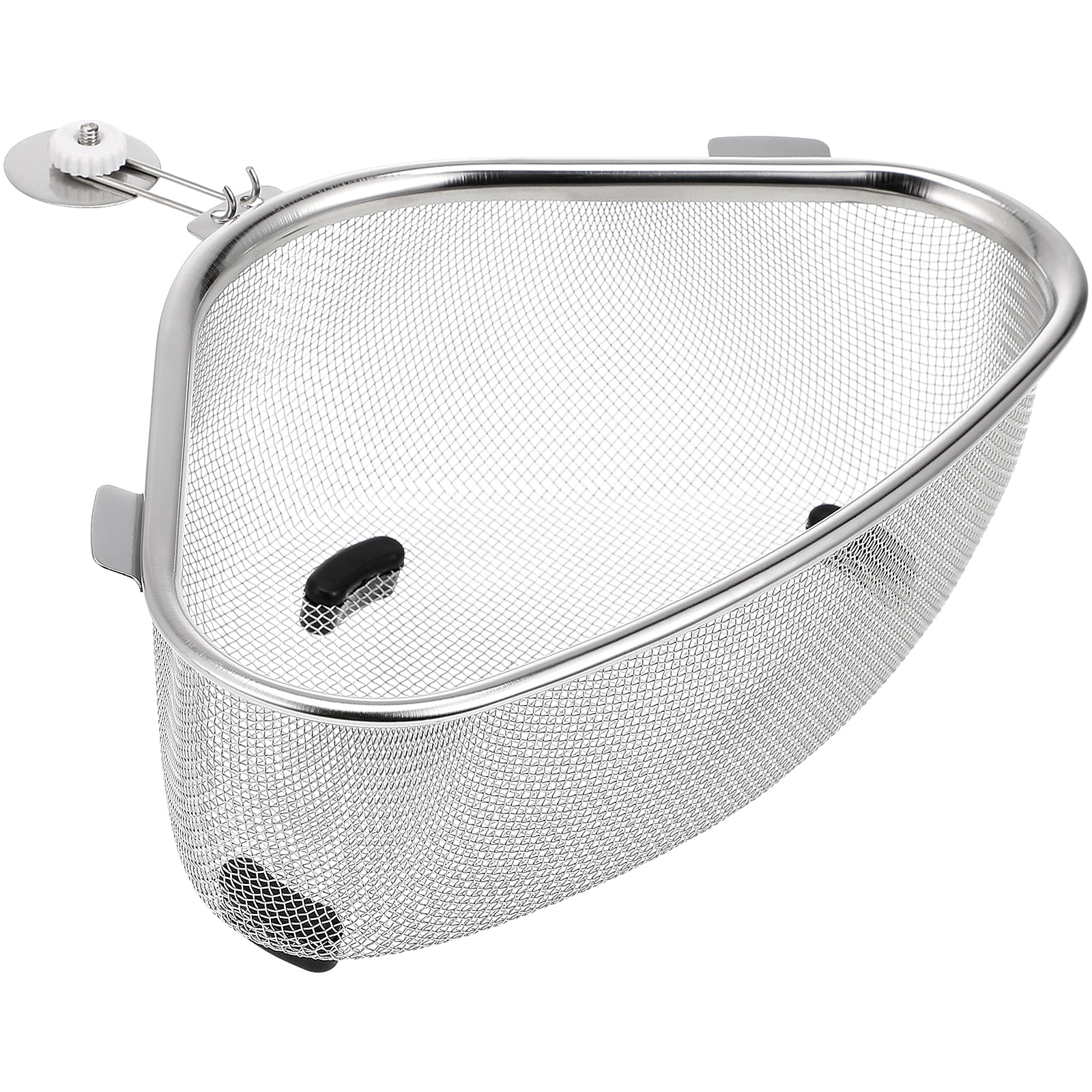 Triangle Corner Strainer Sink Strainer Basket Sink Storage Holder ...