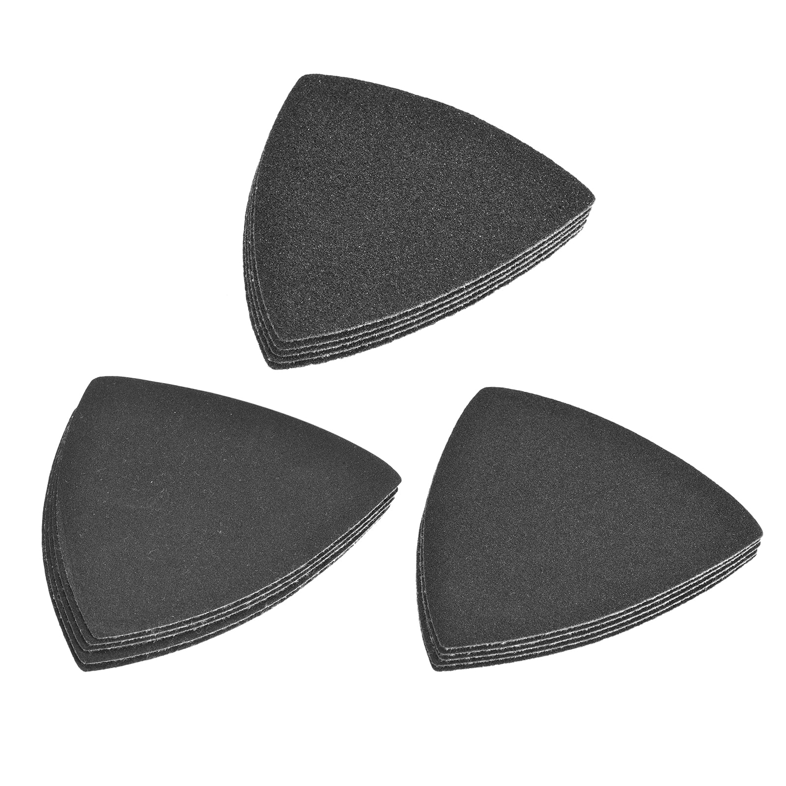 Triangle Detail Sandpaper Set 80/150/320 Grit 3-1/2 Inch Hook and Loop ...