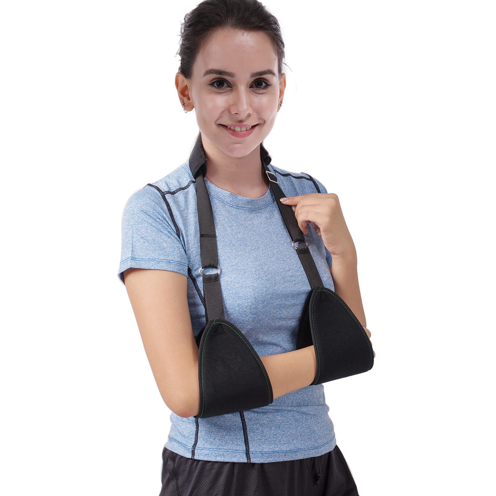Triangle Dislocated Arm Sling Shoulder Immobilizer Rotator Cuff Wrist ...