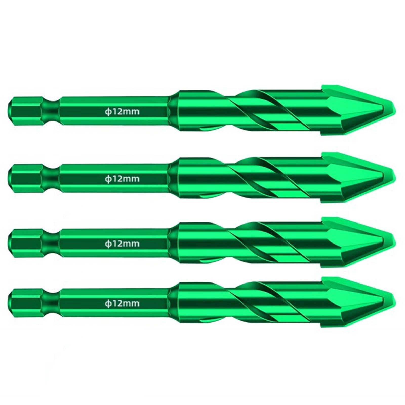 Triangle Drill Bit Effective Drilling on Hard Ceramic Tiles 6/8/10/12mm ...