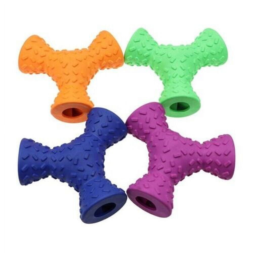 Triangle Durable Treat Dispensing Chew Toy Teethng Aid For Puppies ...
