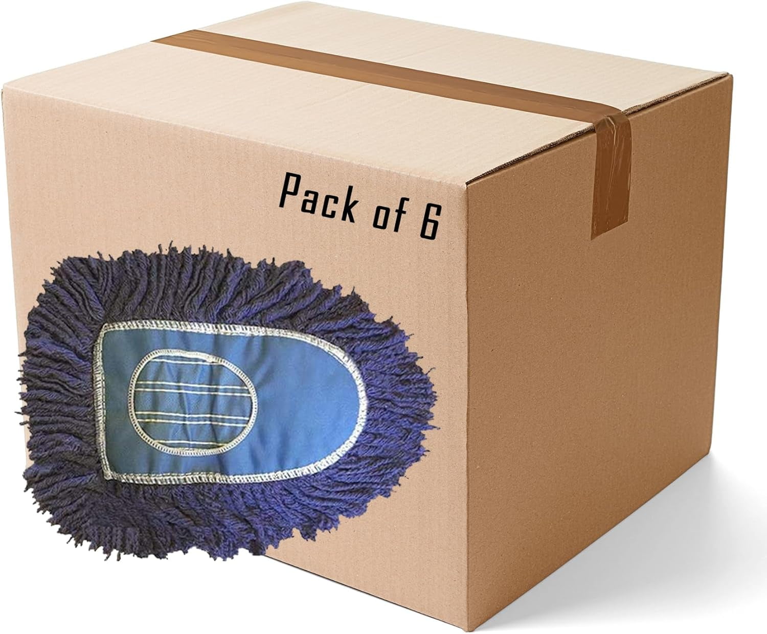 Triangle Dust Mop Heads-6 Pack-Blue - Walmart.com