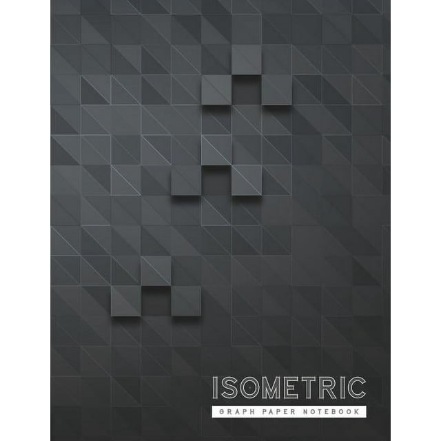 Triangle Engineering Notebook Isometric Graph Paper Notebook: 3D Graph ...