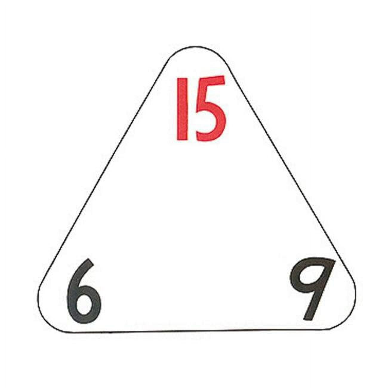 Triangle Flashcards-Mult/Div. - Walmart.com