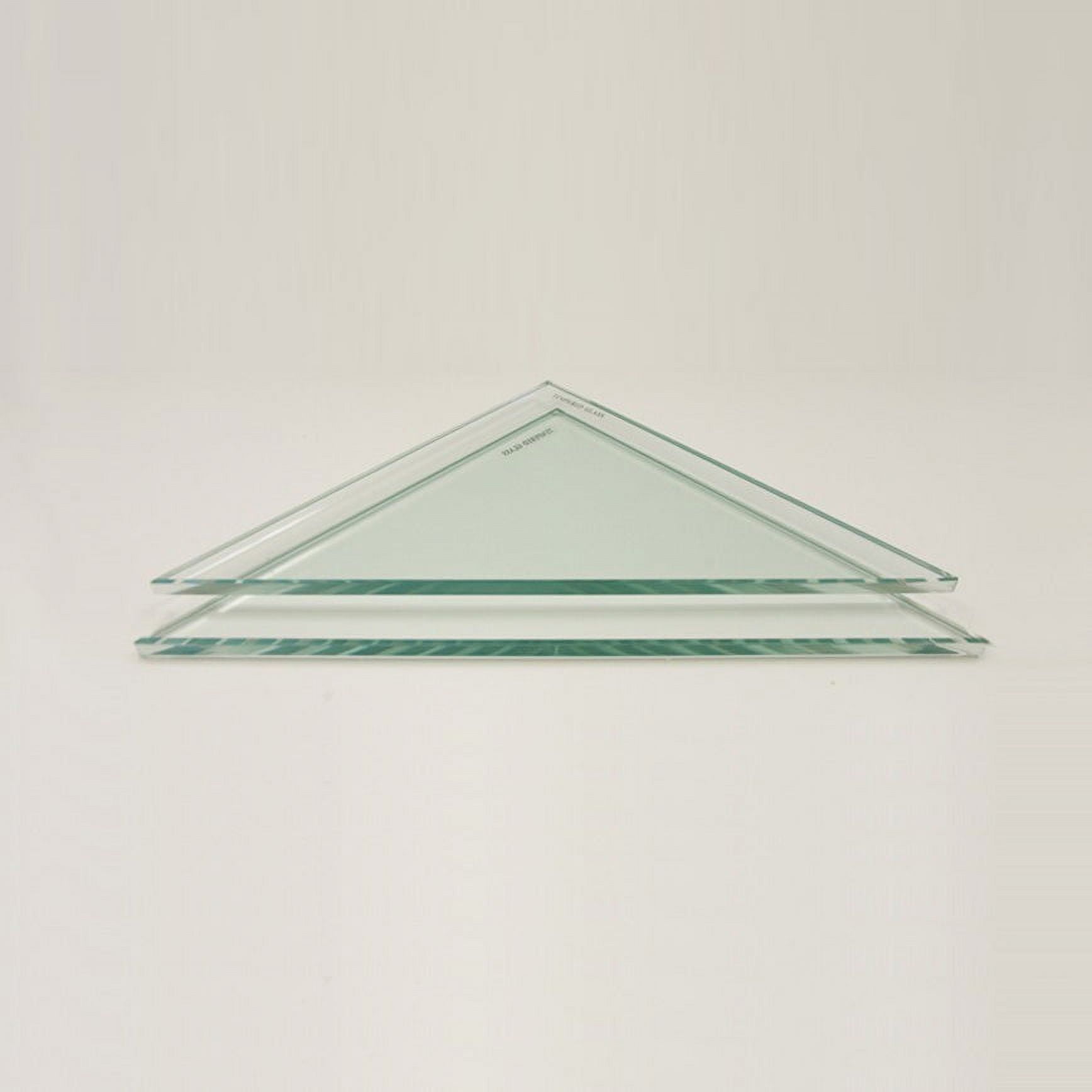 Triangle Glass Only Shelf By Spancraft Glass - Walmart.com