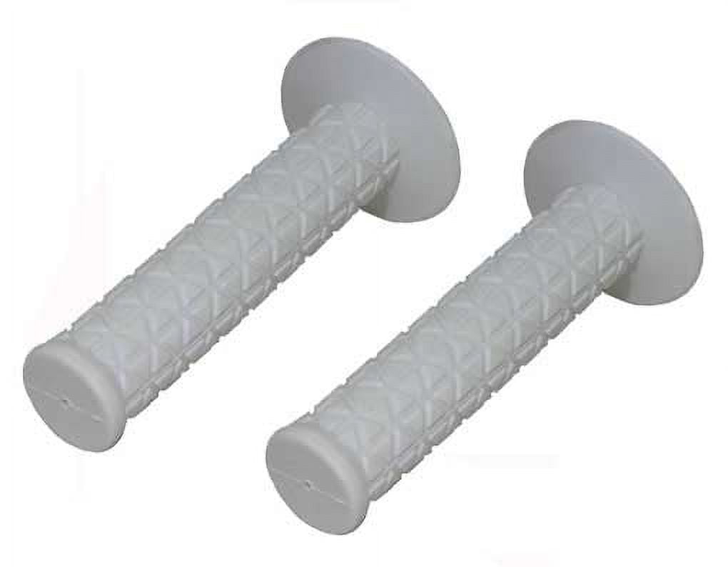 Triangle Grips White. Bike grips, bicycle grips, bmx grips, lowrider ...