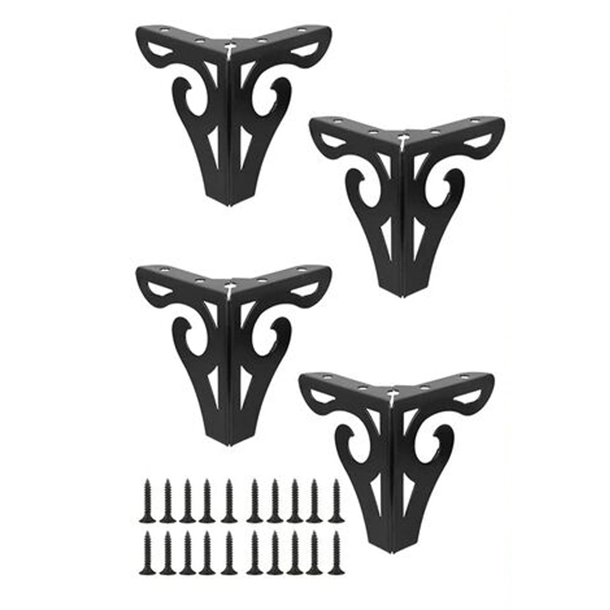 Triangle Hairpin Design Furniture Legs, Chrome Plated Heavy Duty Iron ...