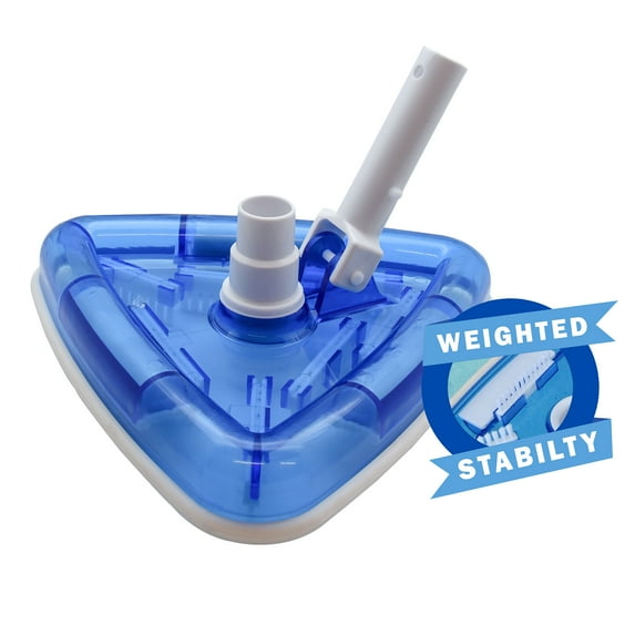 Triangle Head Vacum Brush Above Ground Pools Vac Weighted Inground ...