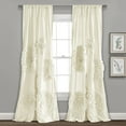 Triangle Home Fashions Lush Decor Serena Window Curtain Panel - Walmart.com