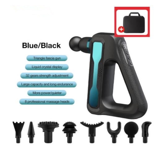 Triangle Massage Gun Deep Tissue Electric Massager Therapy Neck Body ...