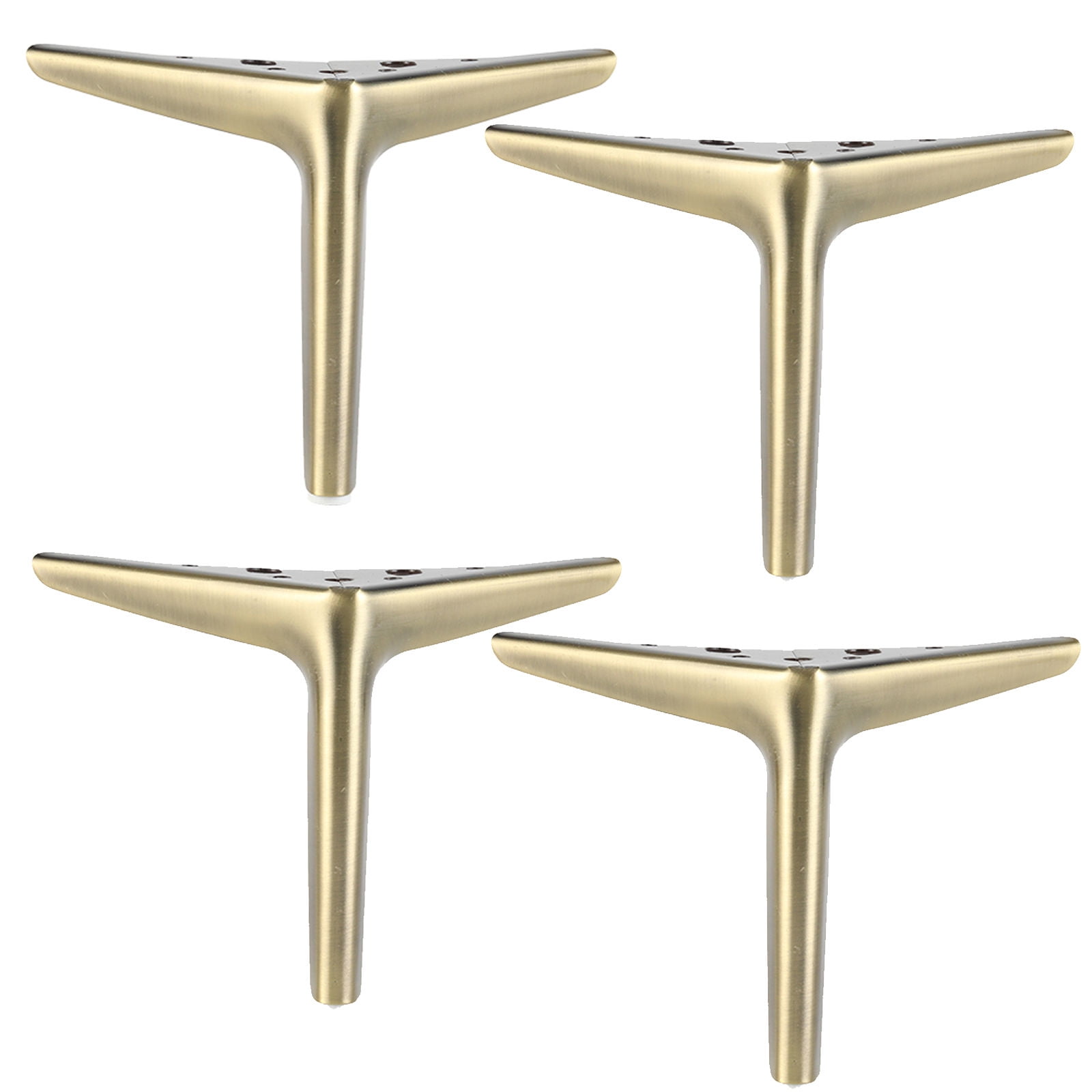 Triangle Metal Furniture Legs,Set Of 4 Modern Carbon Steel Furniture ...