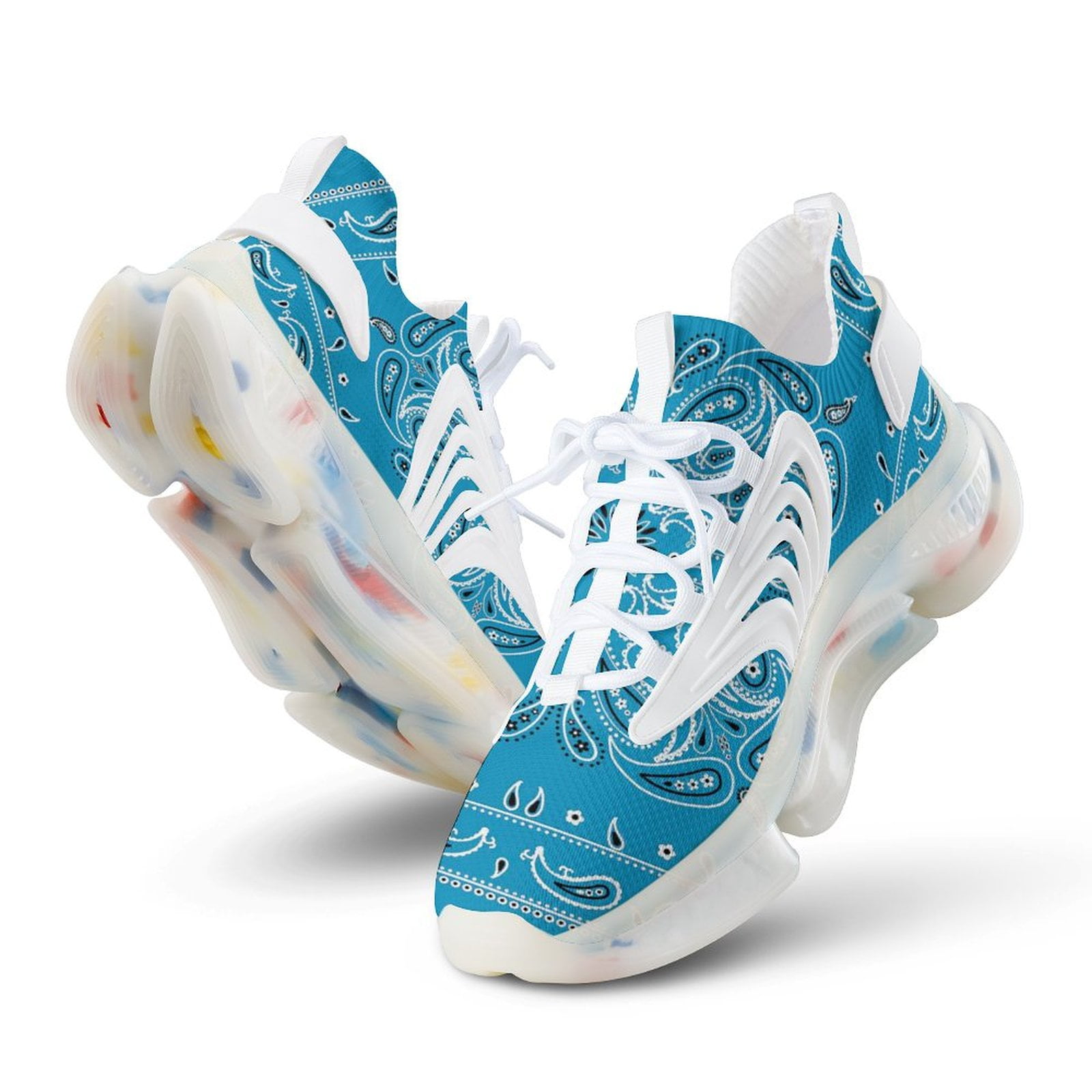 Triangle Mountain Art Walking Shoes for Men Woman Lightweight Tennis ...