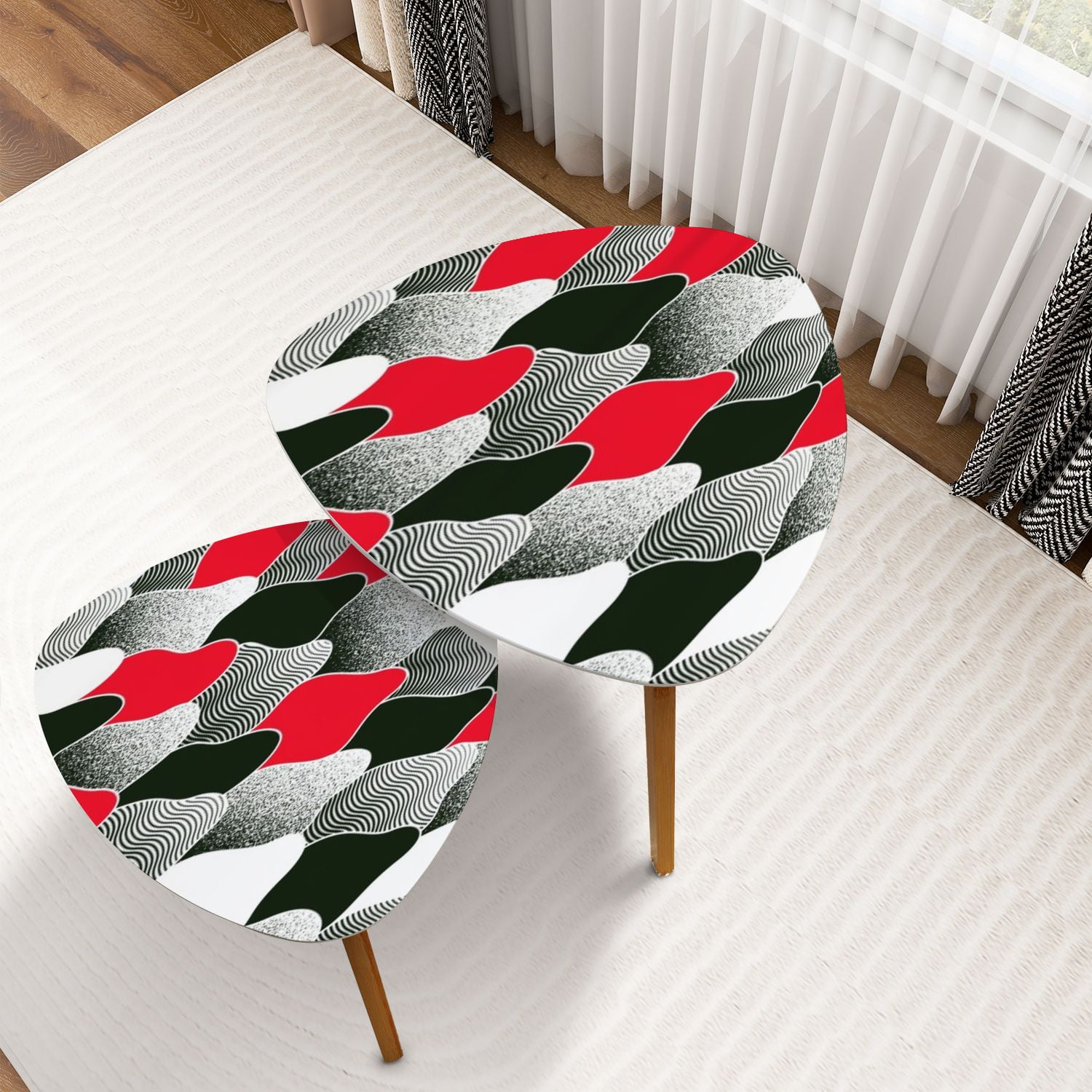 Triangle Nesting Coffee Table Set of 2 Biological organisms look like ...