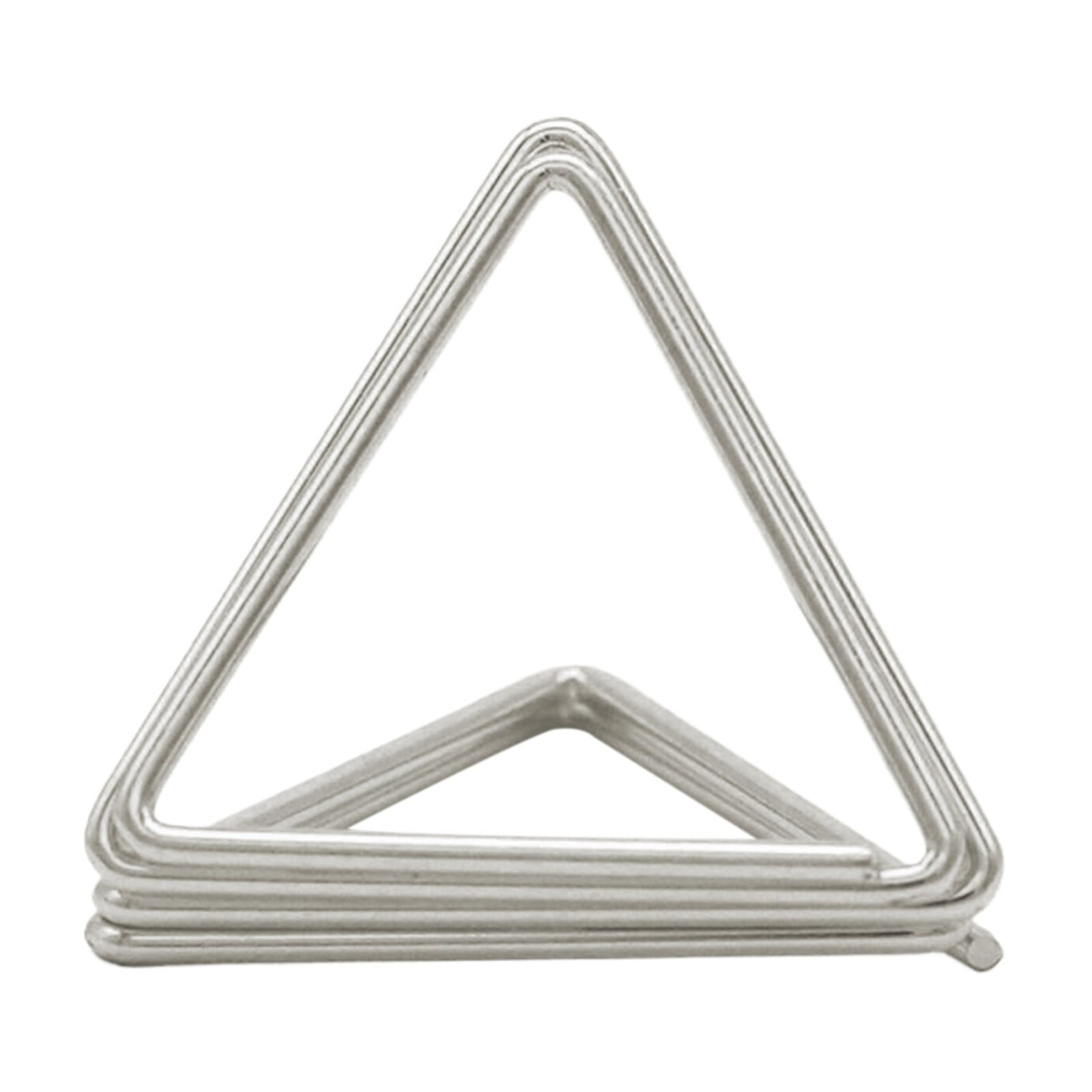 Triangle Paper Clips, Desktop Memo Holder, 1 Pack Metal Desk Paper Clip ...