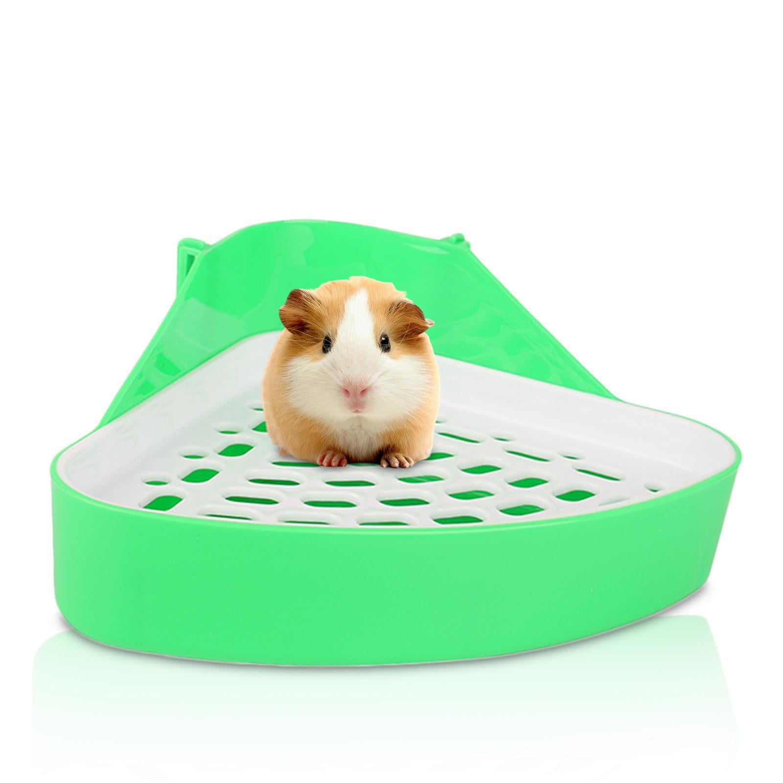 Triangle Potty Trainer Corner Rabbit Toilet Pet Hamster - Walmart.com