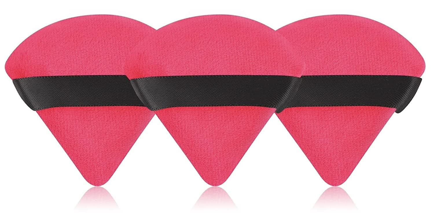 Triangle Powder Puff for Loose Powder Body Powder Makeup Foundation ...