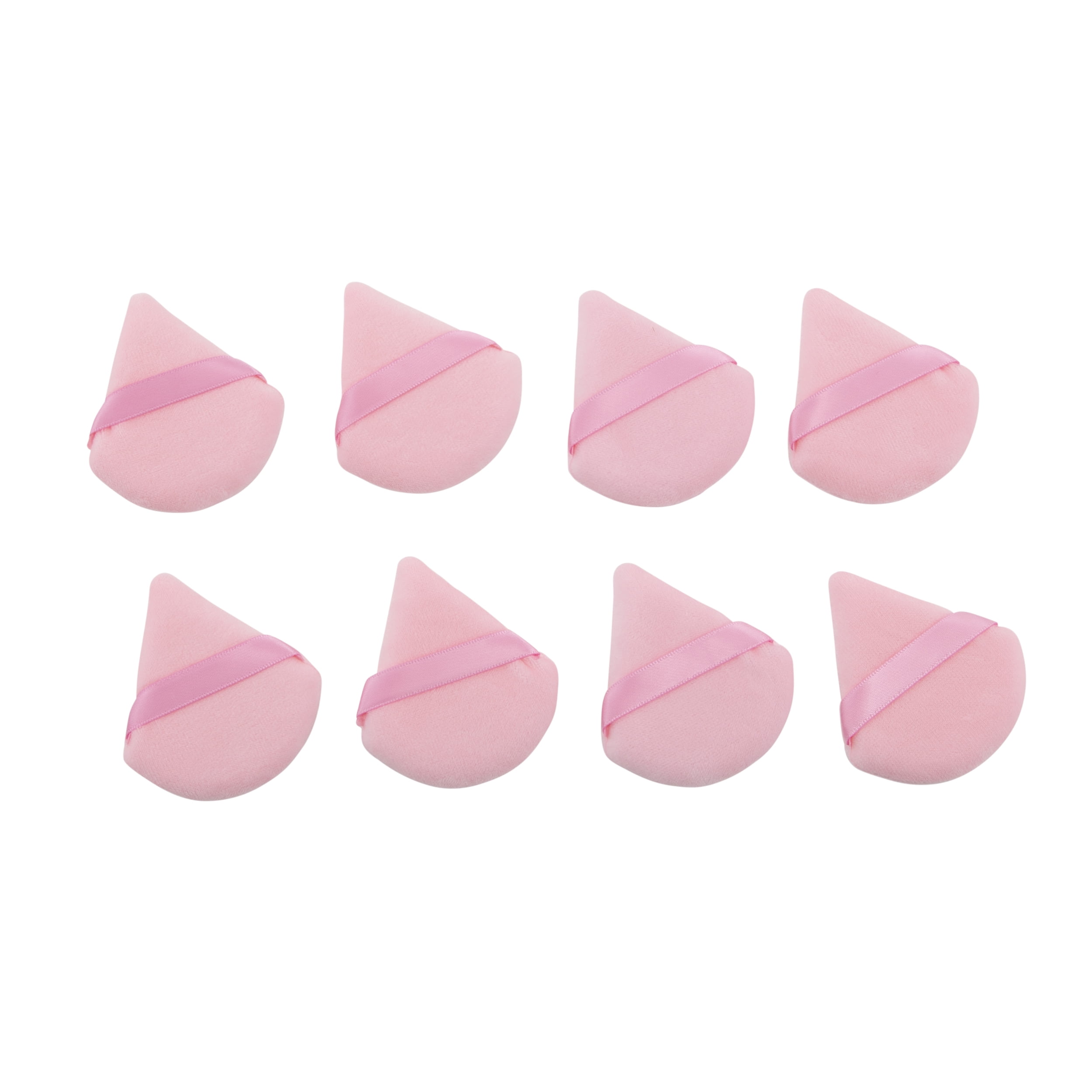 Triangle Puffs 8 pack in Organizer for All Types of Makeup Removal or ...