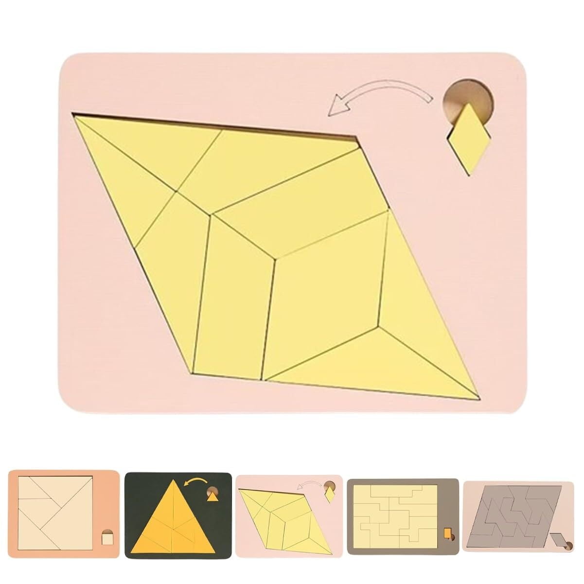Triangle Puzzle, Solving The Wooden Block Puzzle Challenge, Wooden ...