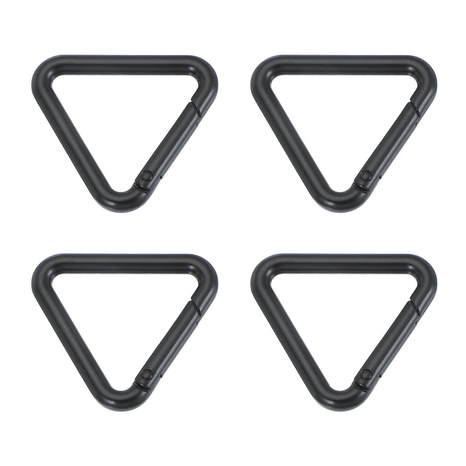 Triangle Ring Buckle Metal Spring Snap Clip Jump Rings Keychain Belt ...