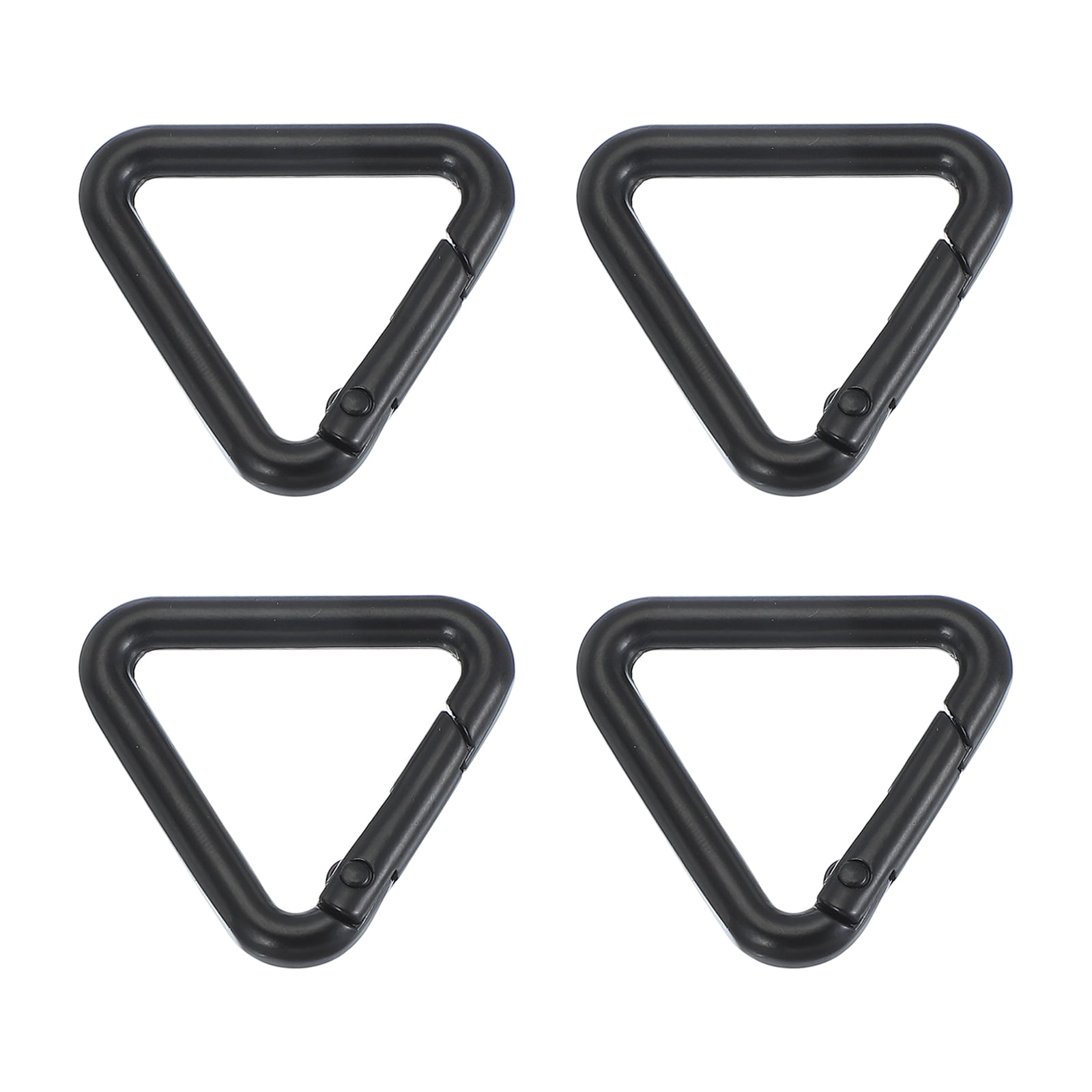 Triangle Ring Buckle Metal Spring Snap Clip Jump Rings Keychain Belt ...