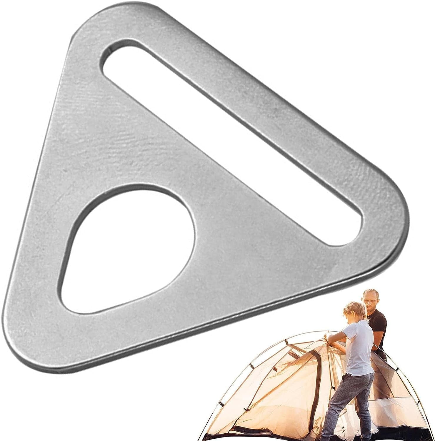 Triangle Rings Buckle - Sturdy Metal Triangle Buckle Adjuster ...