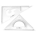 Triangle Ruler Square Set 30/60, 45/90 Degrees 22cm Triangle Rafter ...