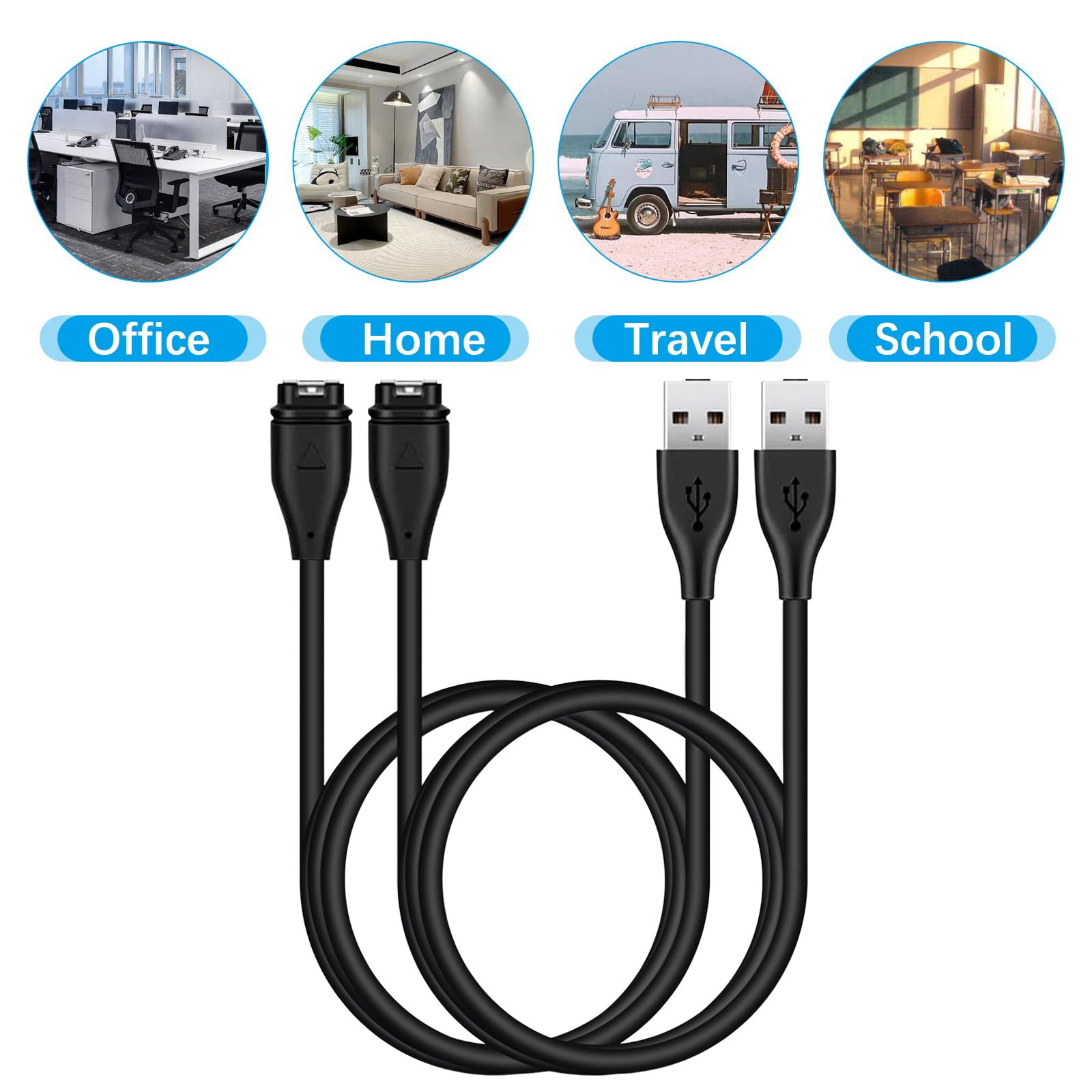 Triangle Shaped Charging Set With 100cm Length For Smartwatches ...